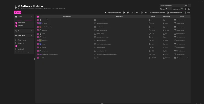 UniGetUI: The Ultimate GUI for Managing Windows Package Managers :: rawz0ne.com